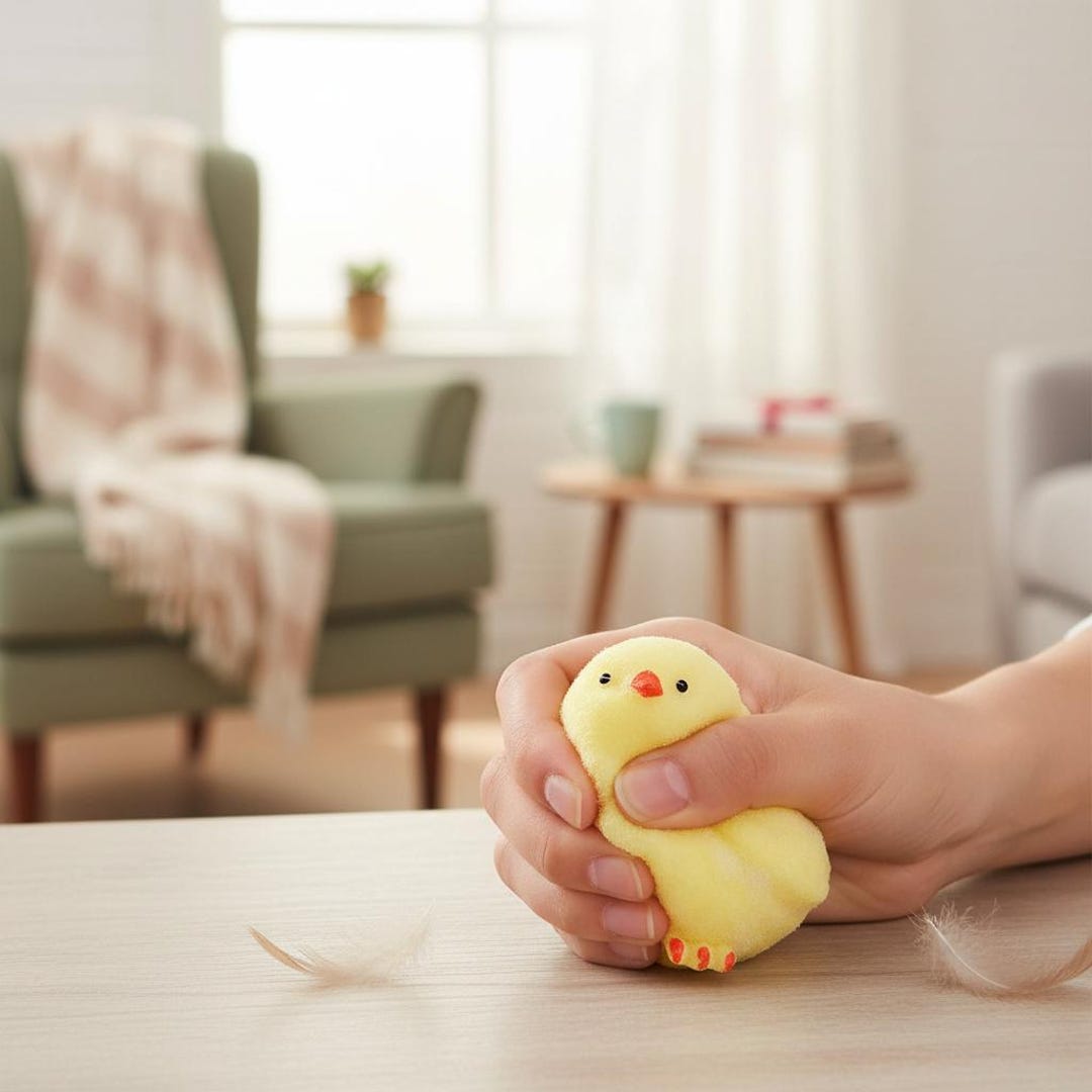 Sensory Squeeze Chick–a Handheld Stress-relief Toy to Reduce Anxiety ...