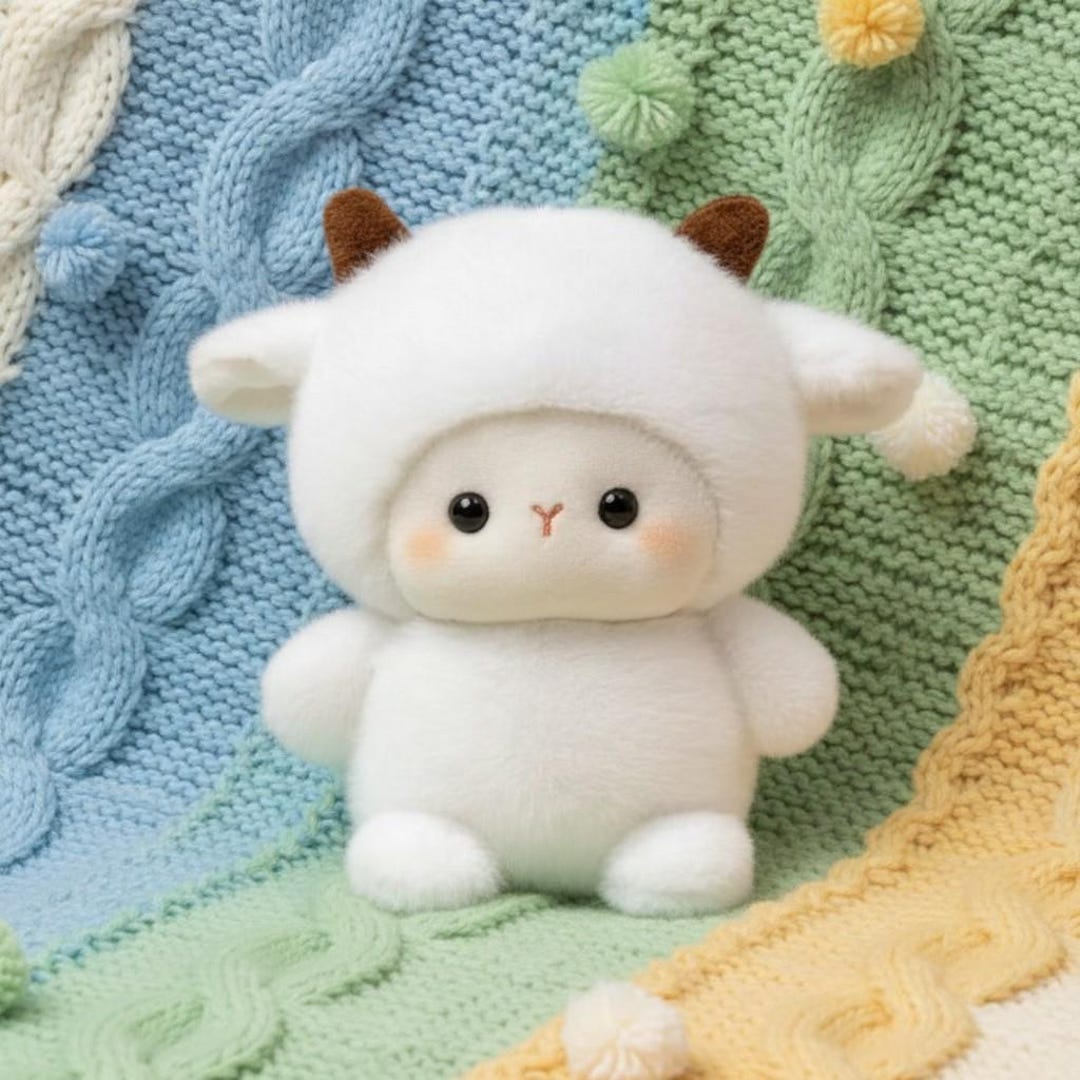 Adorable Plush Animal Toys—soft Stuffed Penguins, Sheep, Elephants, and ...