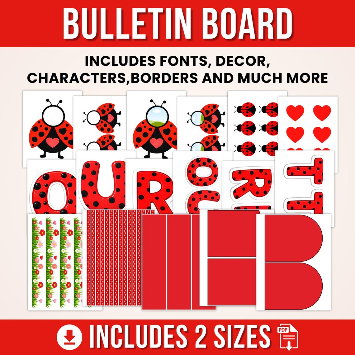 Our Little Love Bugs Valentine's Day Bulletin Boards & Valentines Day ...