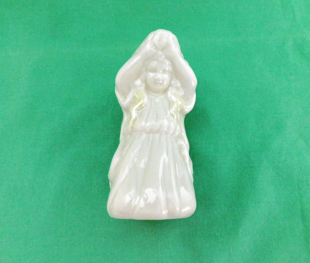 Belleek Ireland Undine Creamer Pitcher Maiden or Fairy Pattern 6th ...