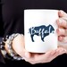 Buffalo Mug, Blue Buffalo Coffee Mug, Buffalo, NY, Buffalo, New York ...
