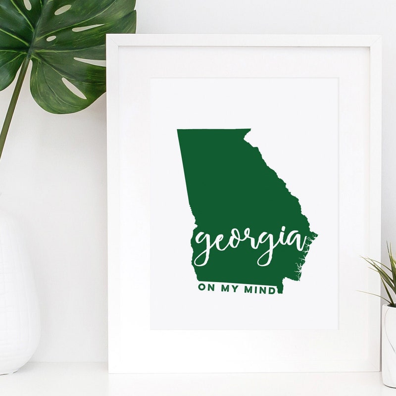 Georgia on My Mind - Etsy
