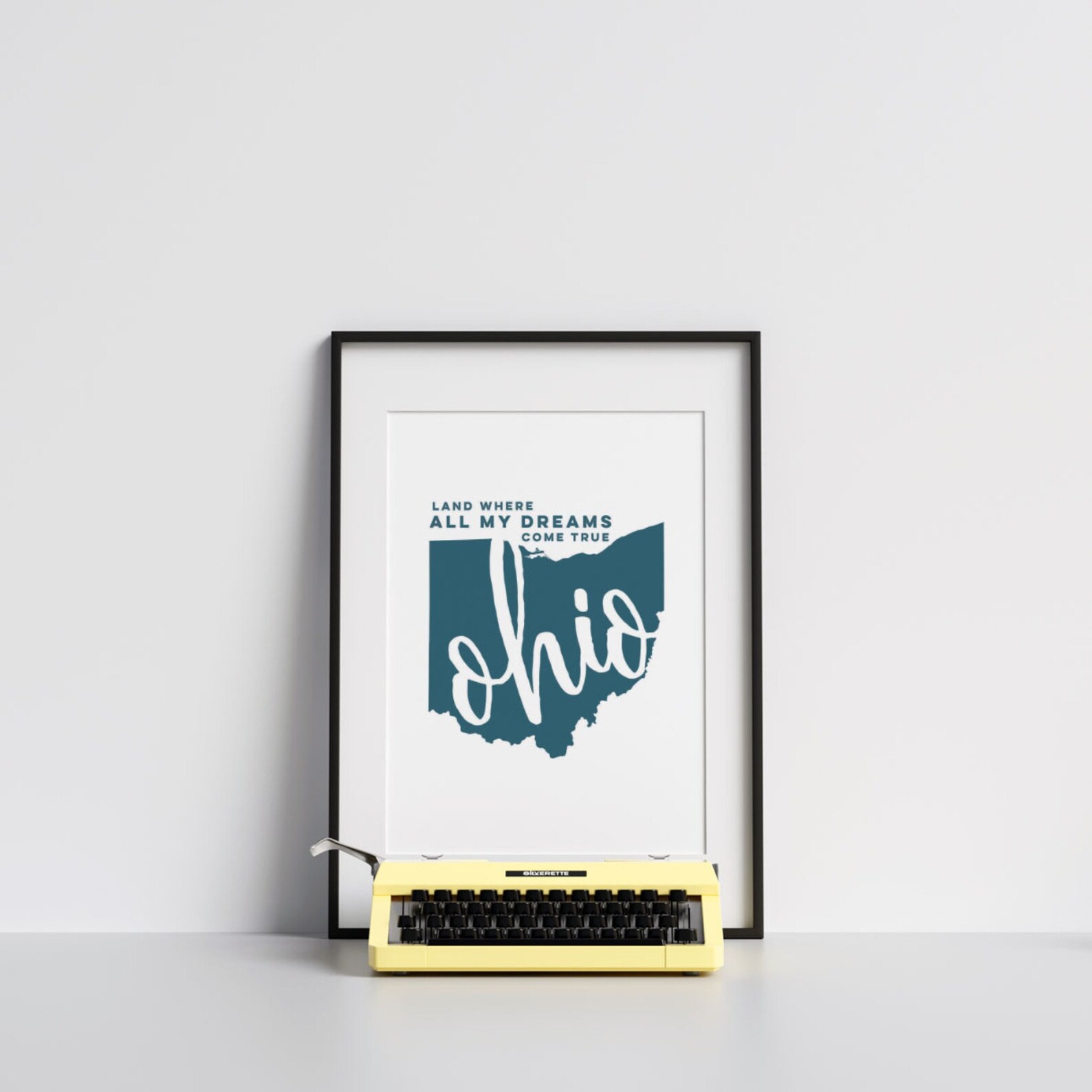 Ohio State Decor Ohio State Wall Art Ohio Art Ohio Print - Etsy