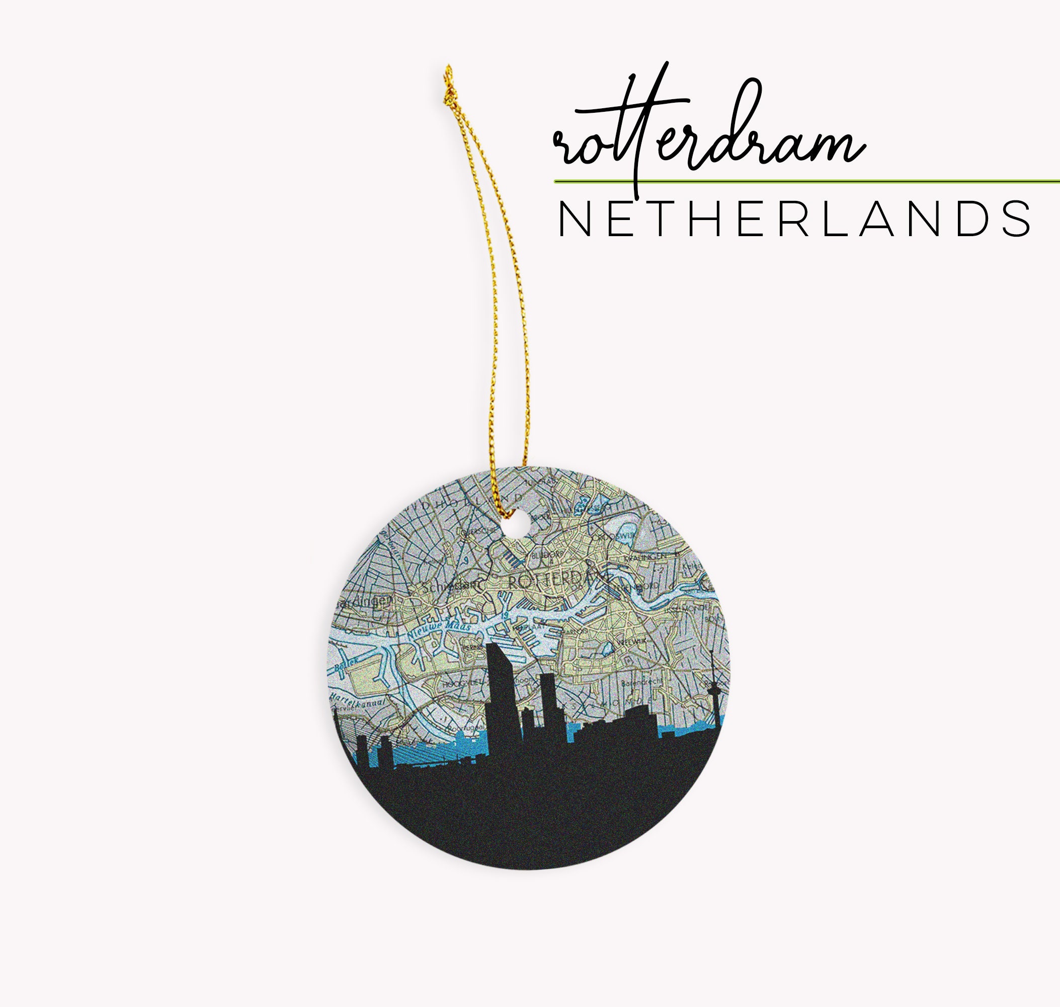 Netherlands Ornament, Amsterdam Ornament, Netherlands Gifts, Rotterdam ...