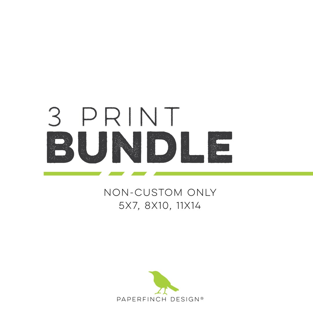 Art Print Bundle, Set of 3 Prints, 3 Piece Art Set, Wall Art Set ...