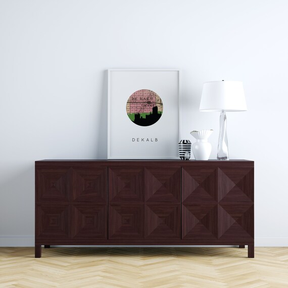 Dekalb IL Sign Dekalb Sign Dekalb Illinois Decor Illinois | Etsy
