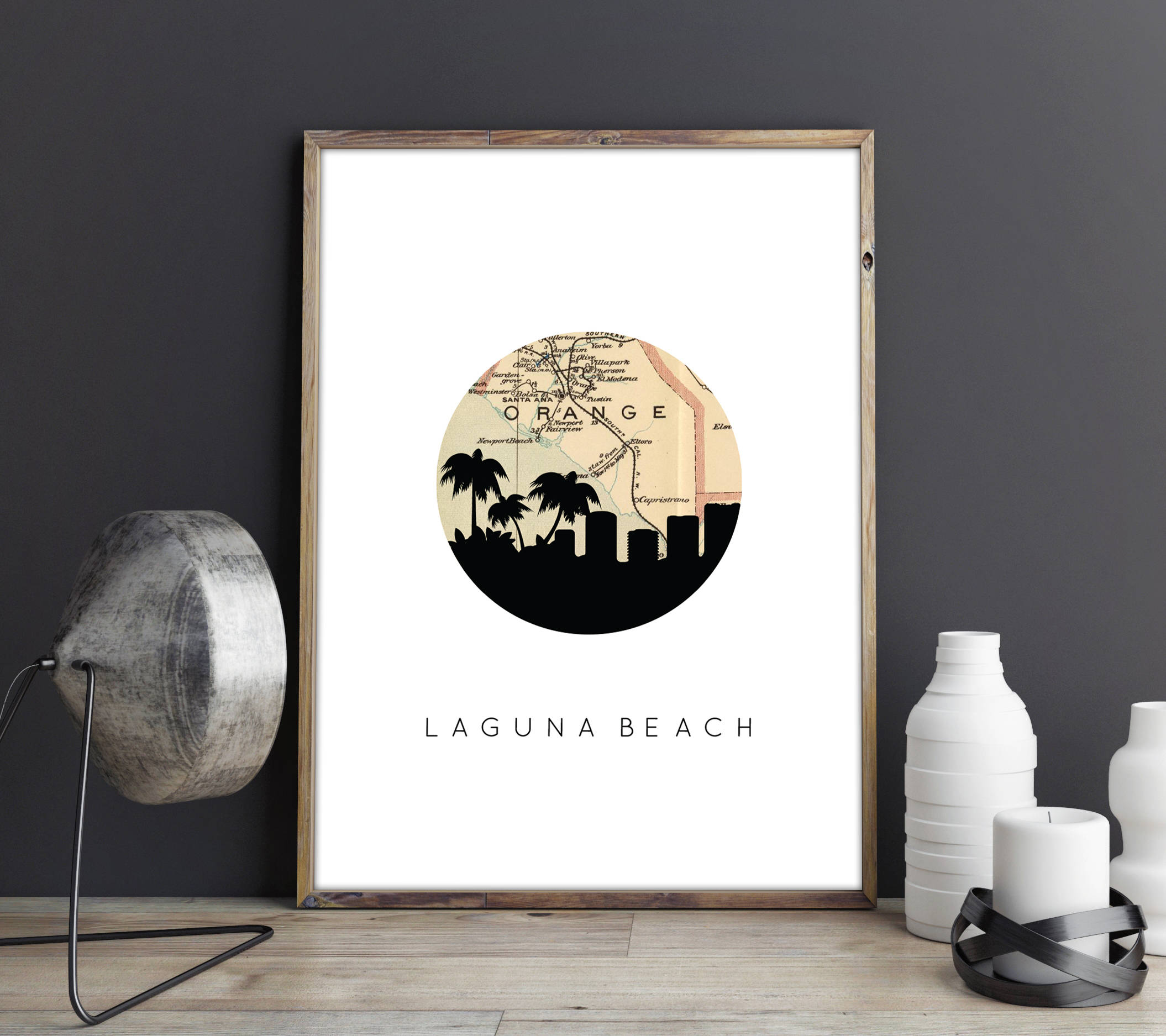 Laguna Beach sign Laguna Beach California art California | Etsy