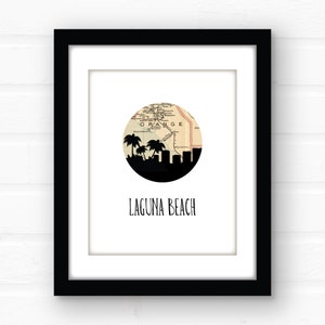 Laguna Beach sign Laguna Beach California art California | Etsy