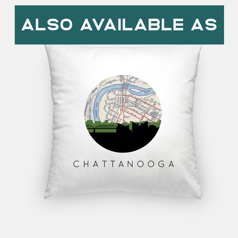 Chattanooga Tennessee wall art Tennessee art print | Etsy