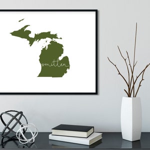 Michgan Gallery Wall Set, Michigan Nature Wall Art, Framed Michigan ...