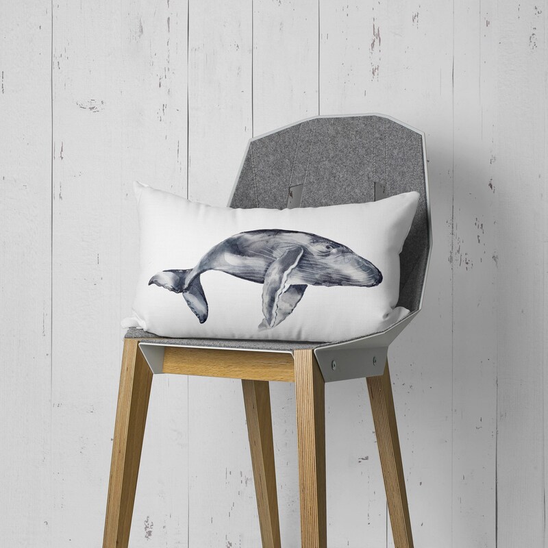 Whale Pillow - Etsy