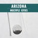 Arizona Gifts Arizona Tea Towel Phoenix AZ Gifts Scottsdale - Etsy