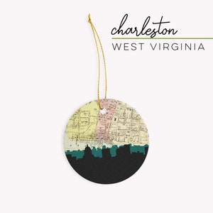West Virginia Ornament, West Virginia Gifts, Morgantown West Virginia ...