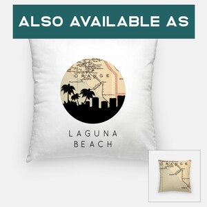 Laguna Beach Sign, Laguna Beach, California Art, California Map ...