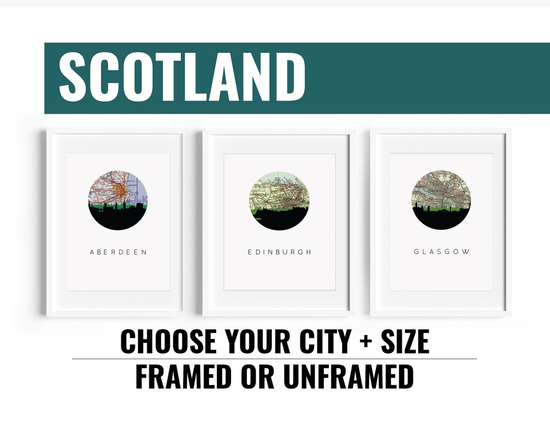 Scotland Poster, Scotland Travel Poster, Scotland Decor, Scotland Wall ...