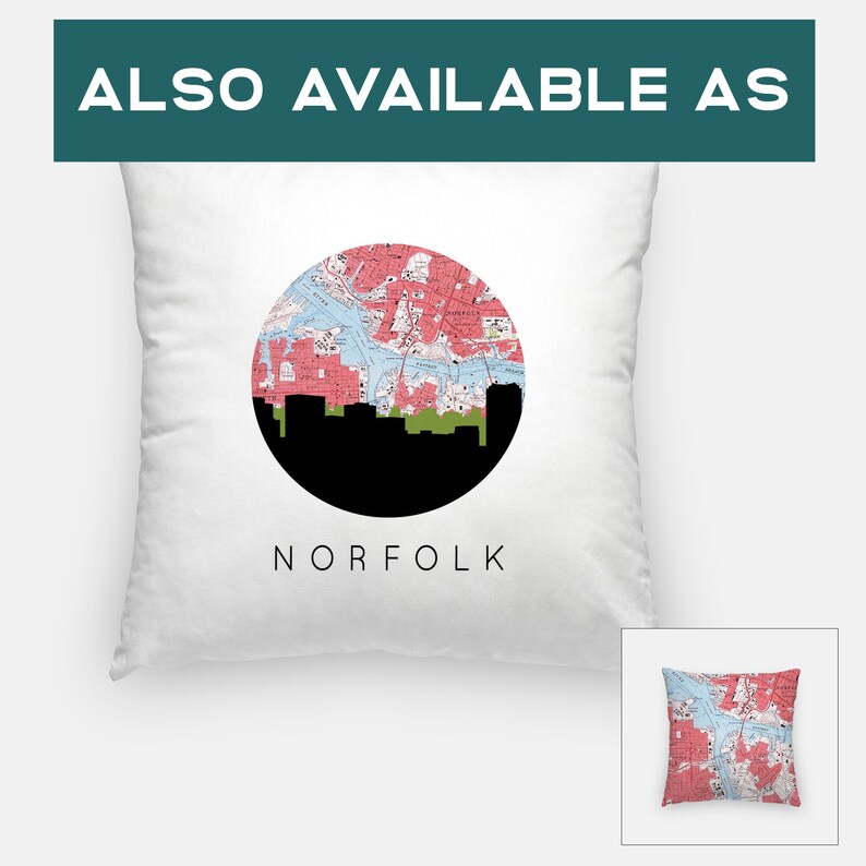 Norfolk wall art Norfolk Virginia art print Virginia gifts | Etsy