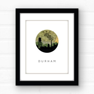 Durham NC Home Decor, North Carolina Wall Art, North Carolina Home ...