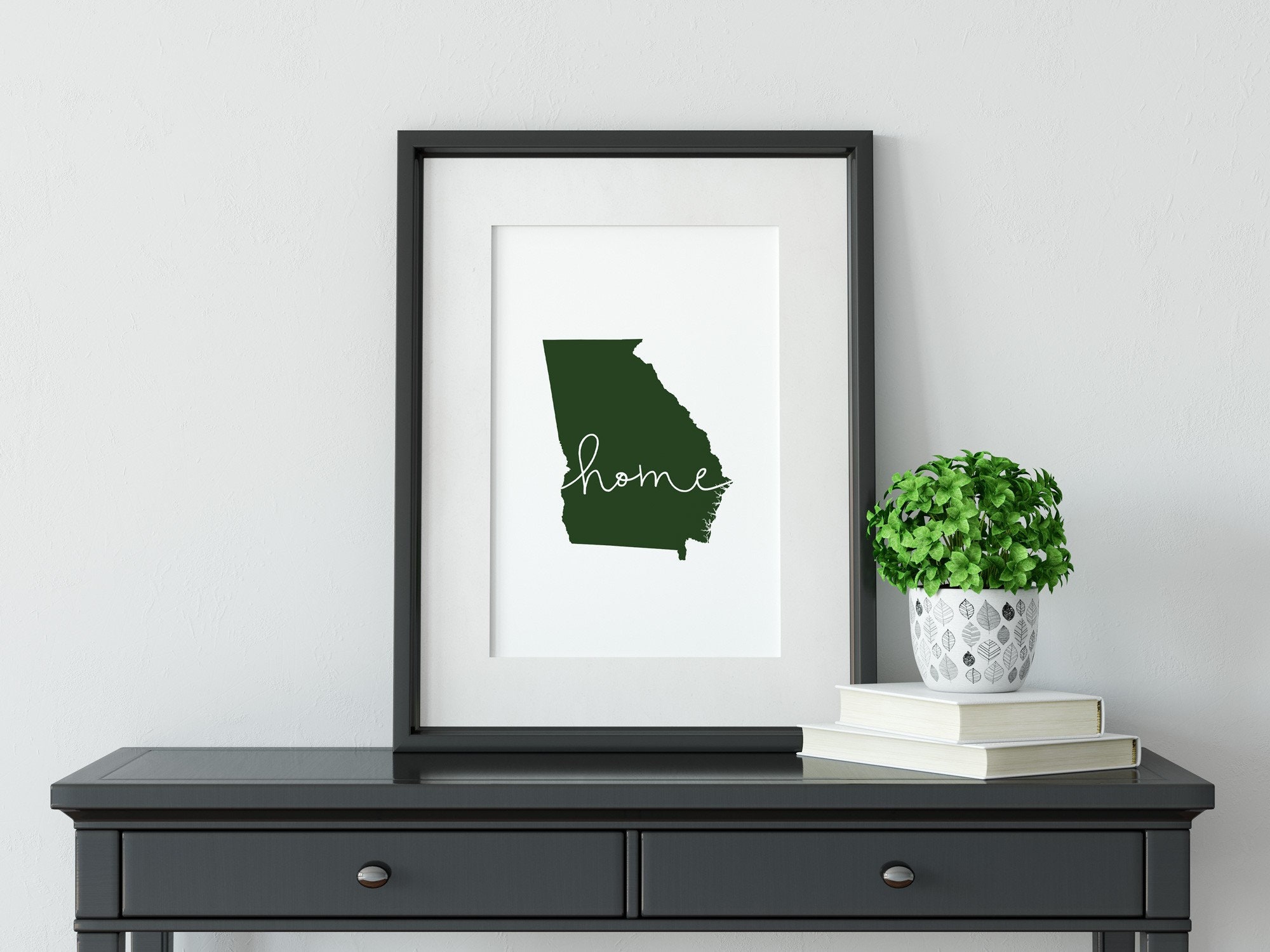 Georgia gallery wall set set of 5 prints Georgia wall art | Etsy