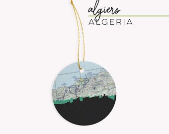 Algeria Map Gifts - Etsy