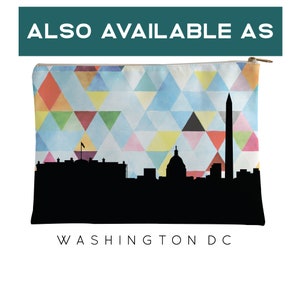 Washington Dc Skyline Print, Geometric Triangle Washington Dc Art ...