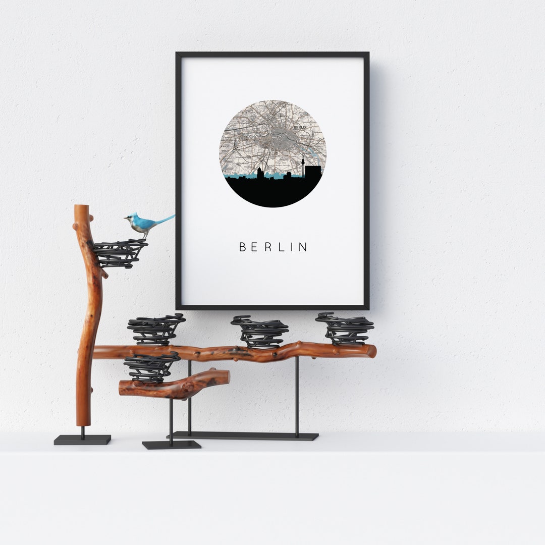 Berlin Poster, Berlin Art Print, Framed Berlin Wall Art, Berlin Germany ...