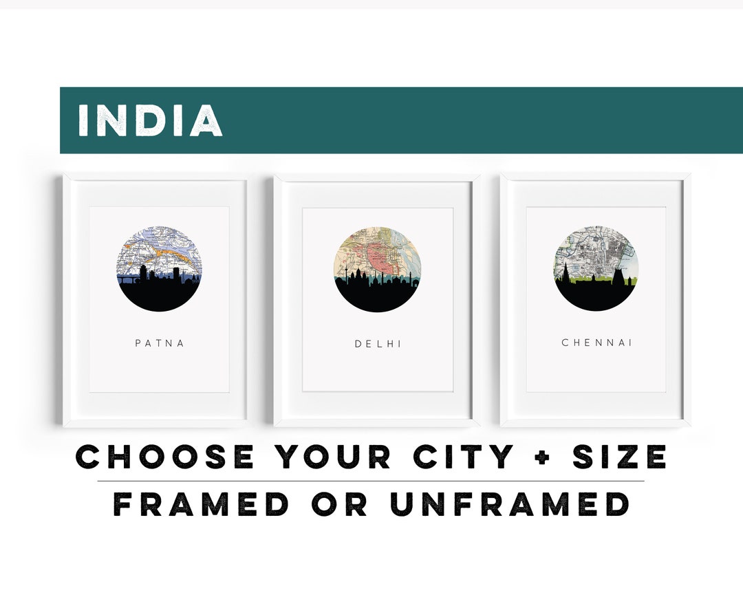 India Wall Art, India Travel Poster, Mumbai Art, India Poster, Delhi ...