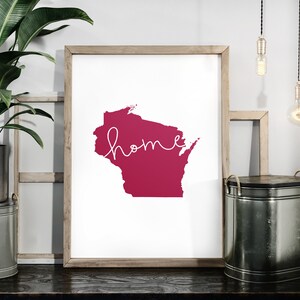 Wisconsin Art Prints, Gallery Wall Set, Wisconsin Gallery Wall, Set of ...