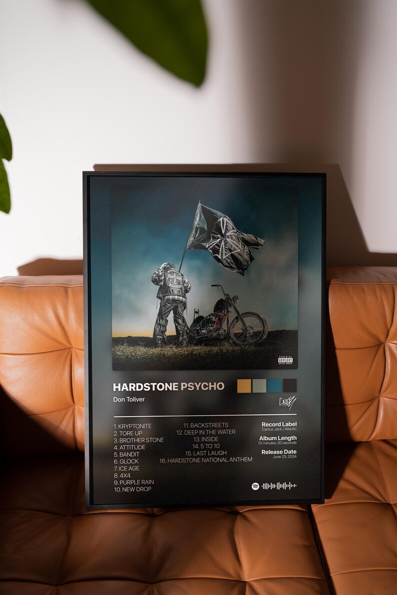 Hardstone Psycho Don Toliver Album Cover – Personalized Digital Music ...