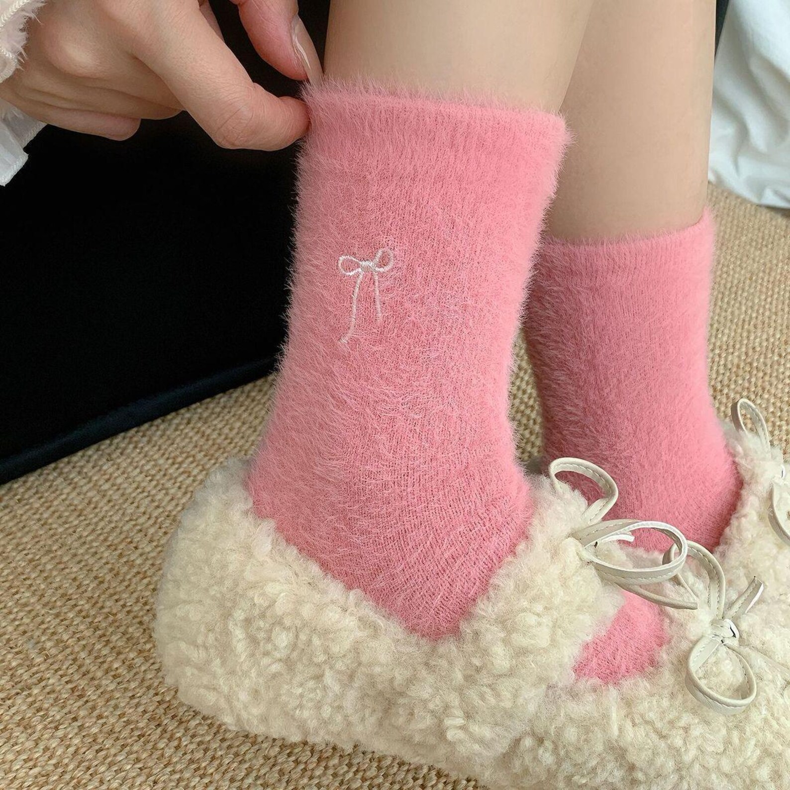 Adorable Bow Socks - Cute & Stylish Footwear Accessory - Etsy