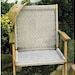 Vintage Macrame Pattern Here's to Herringbone Lawn Chair Patio Chairs ...