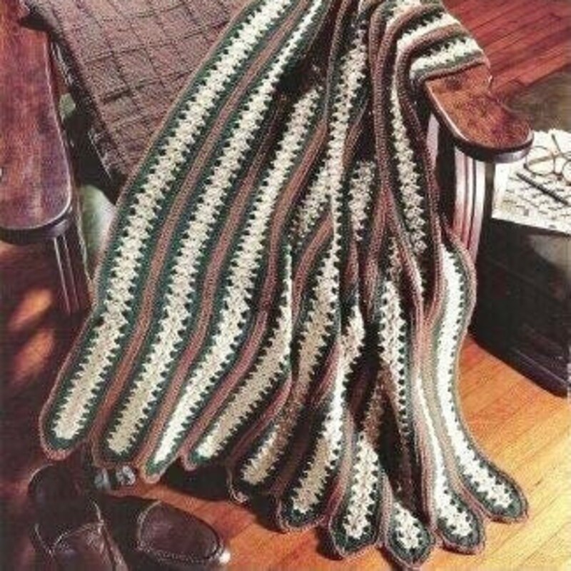 Crochet Lap Throw - Etsy