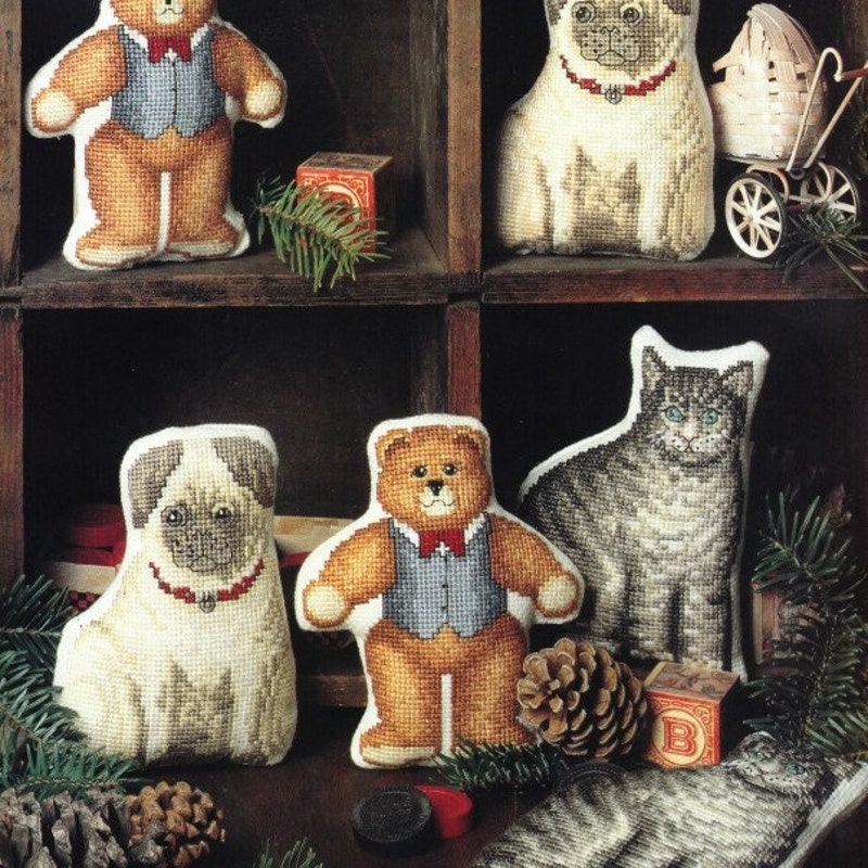 Cross Stitch Animal Cracker - Etsy