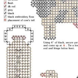 Vintage Plastic Canvas Pattern Book PDF Country Home House Magnet ...