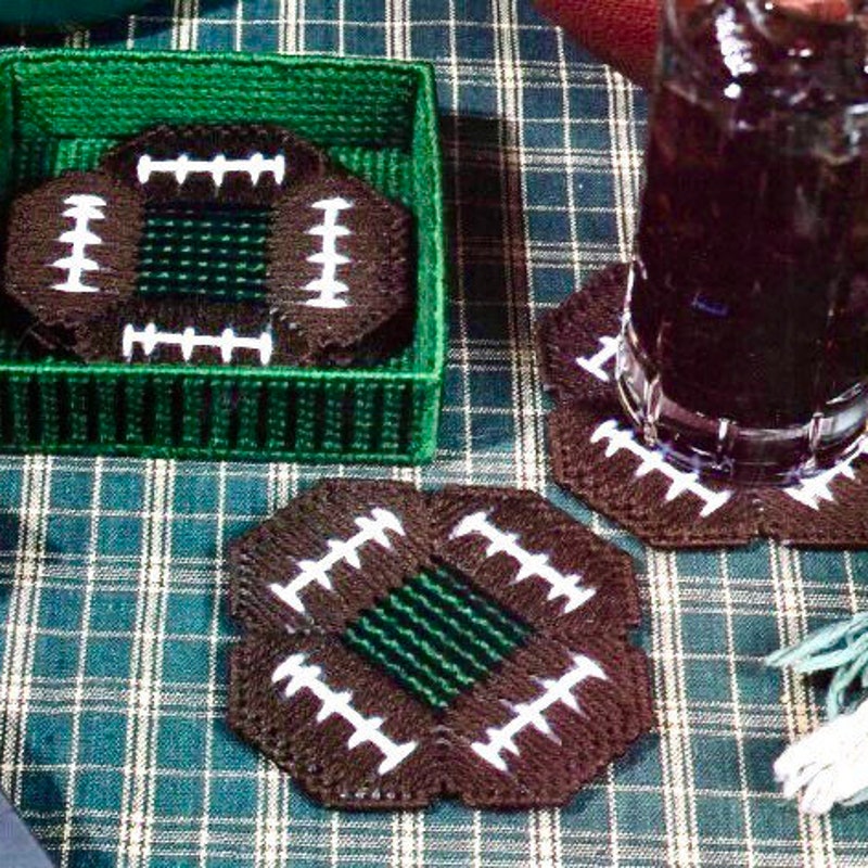 Plastic Canvas Football - Etsy