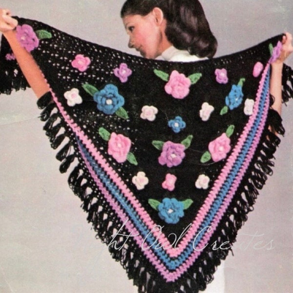 Spanish Shawl - Etsy