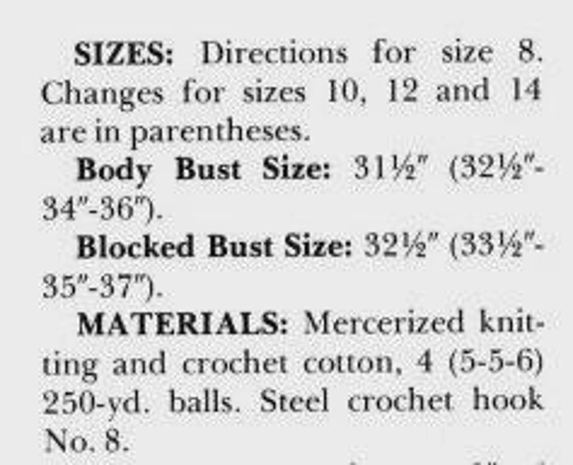 Vintage Filet Crochet Pattern Rose Scroll Blouse Pullover Summer ...