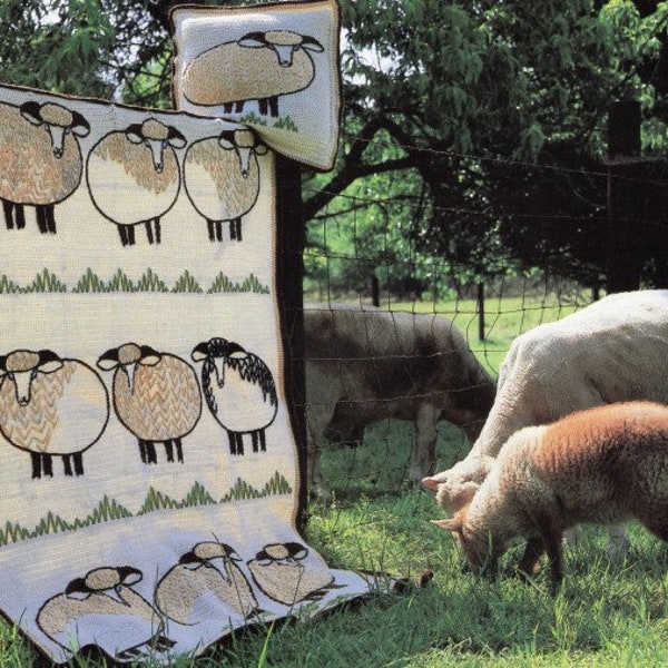 Farm Tapestry Pillow - Etsy