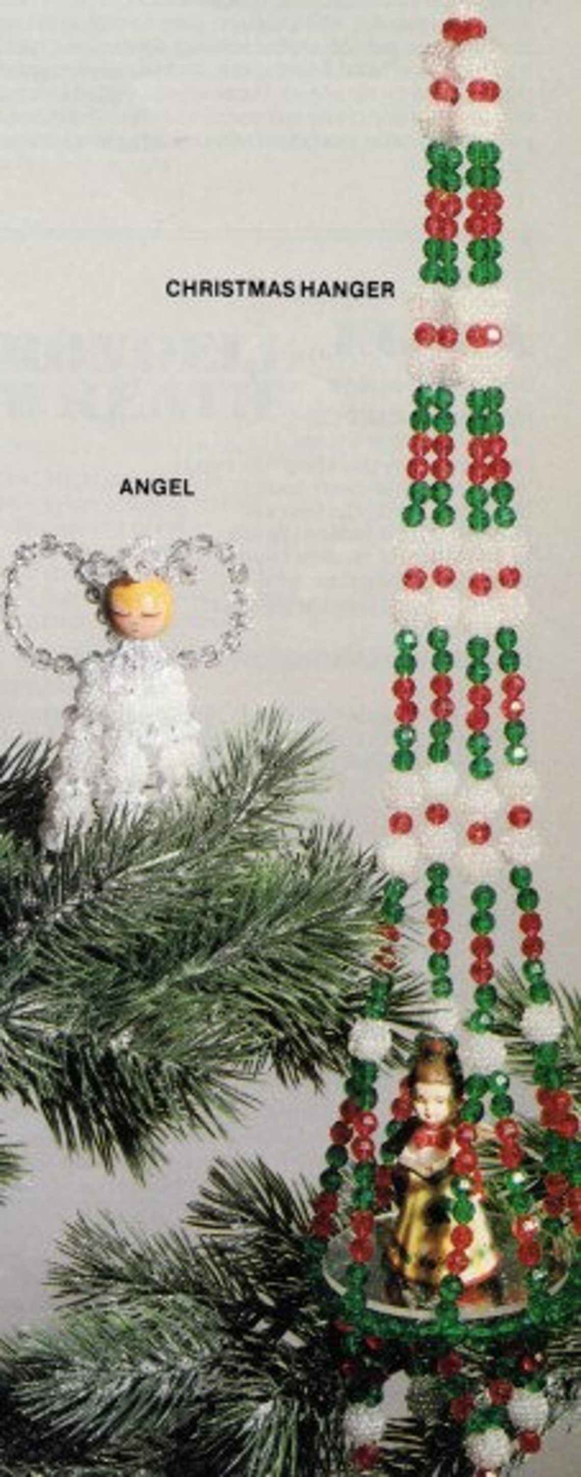 Vintage Beading Pattern Holiday Christmas Beaded Ornaments PDF Instant ...