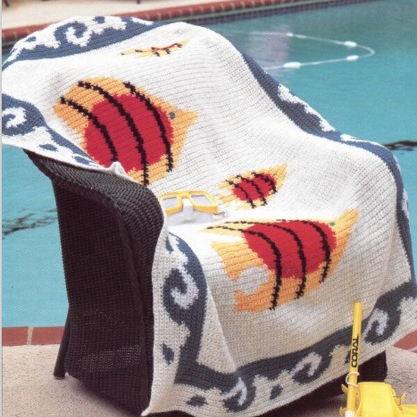 Fish Blanket Pattern - Etsy