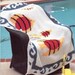 Vintage Crochet Pattern Fish Afghan Swimming Beach Aquarium Blanket ...