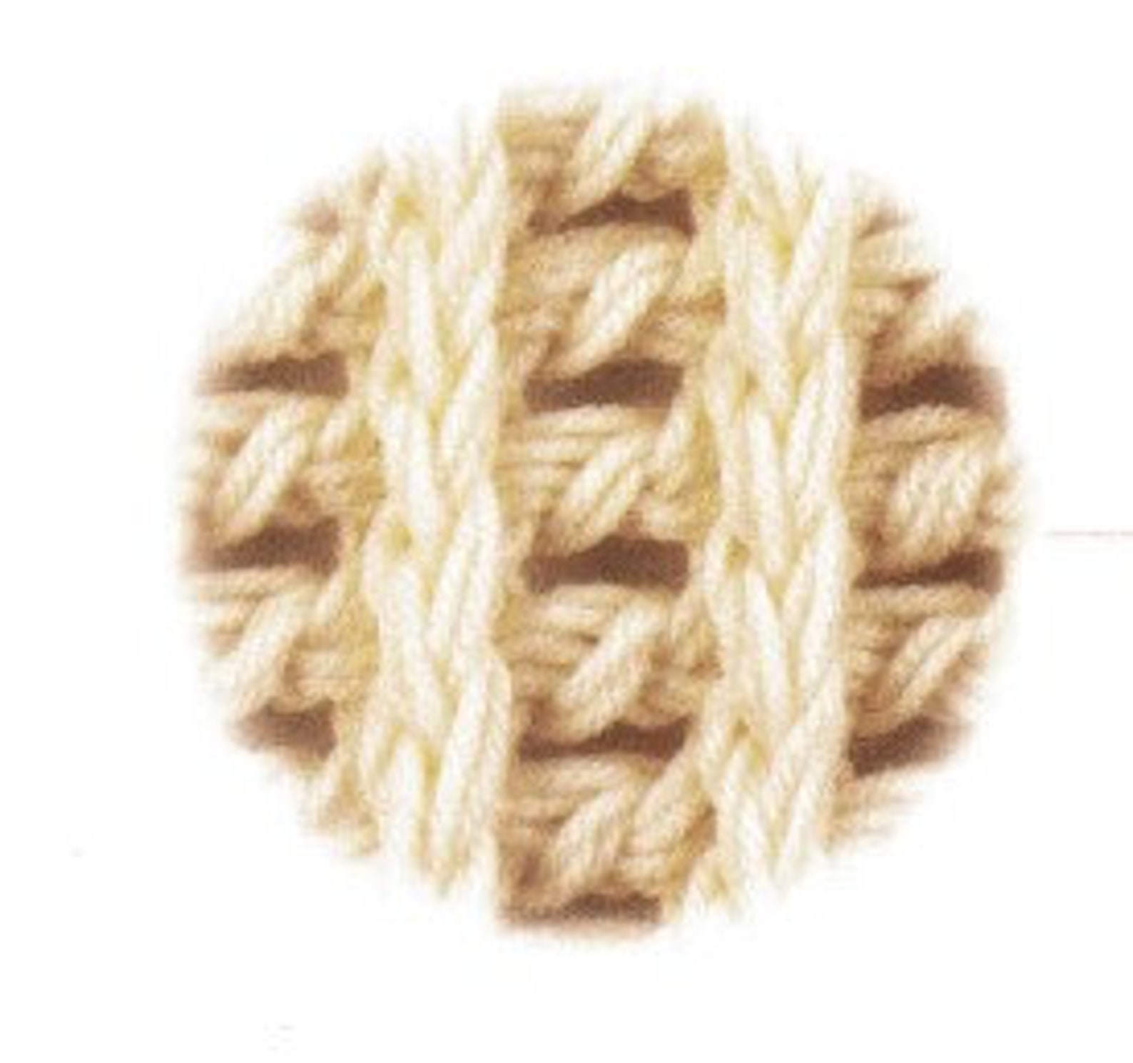 Vintage Crochet Pattern Celtic Cables Afghan Throw Blanket PDF - Etsy