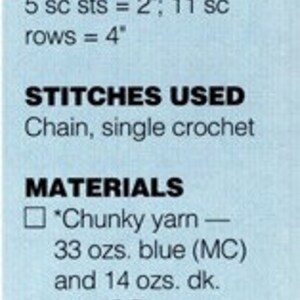 Vintage Crochet Pattern Bucking Rodeo Horse Cowboy Western Afghan ...