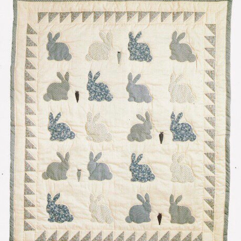 Bunny Quilt Pattern - Etsy