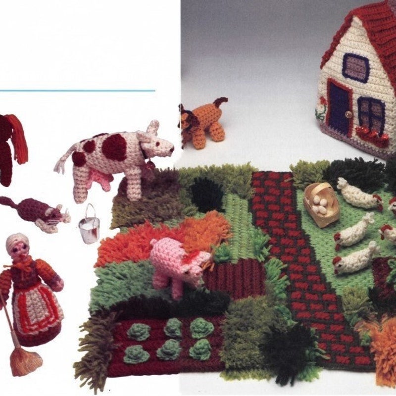 Farm Play Mat - Etsy