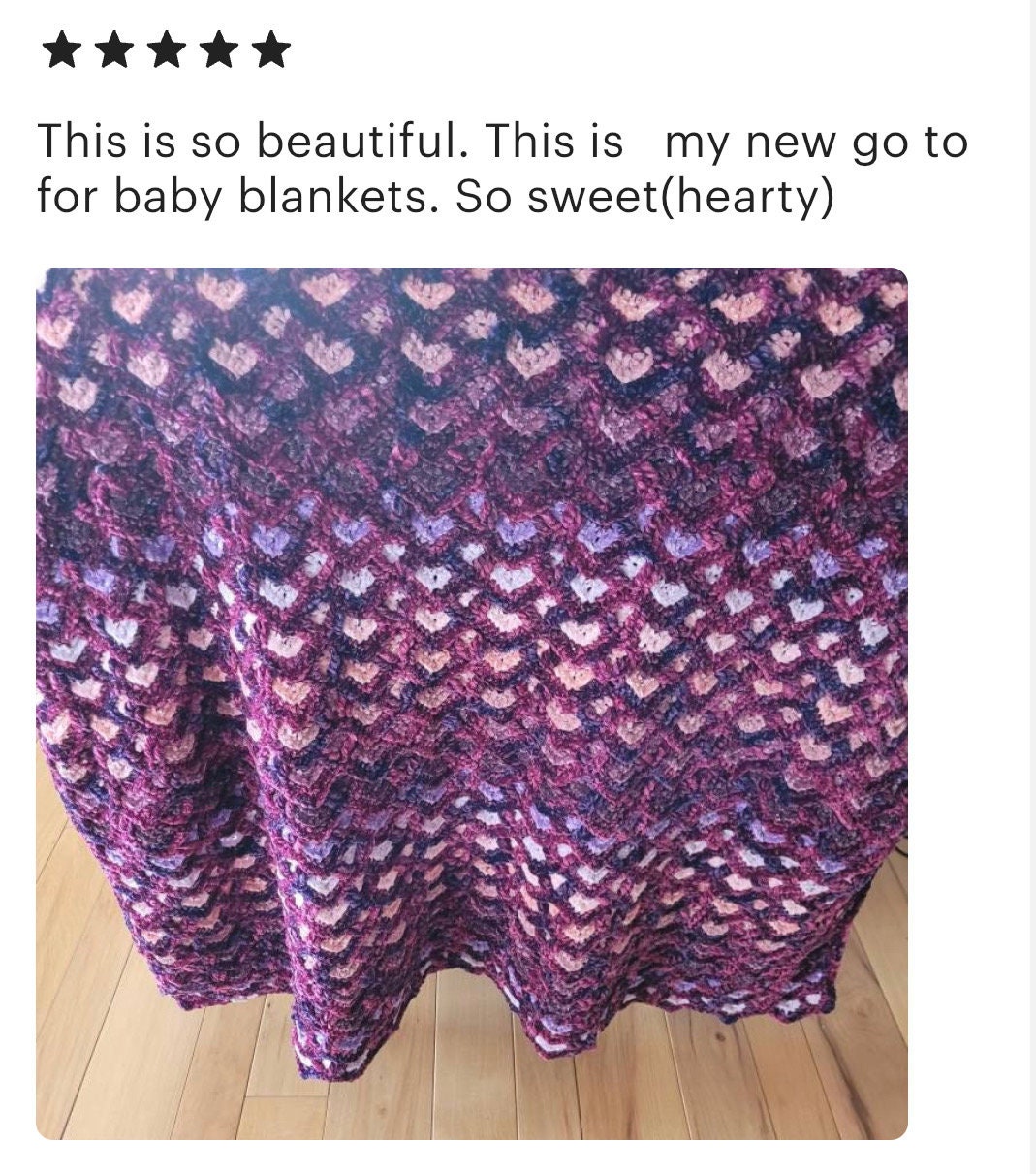 Crochet Sweetheart Ripple Afghan Free Pattern