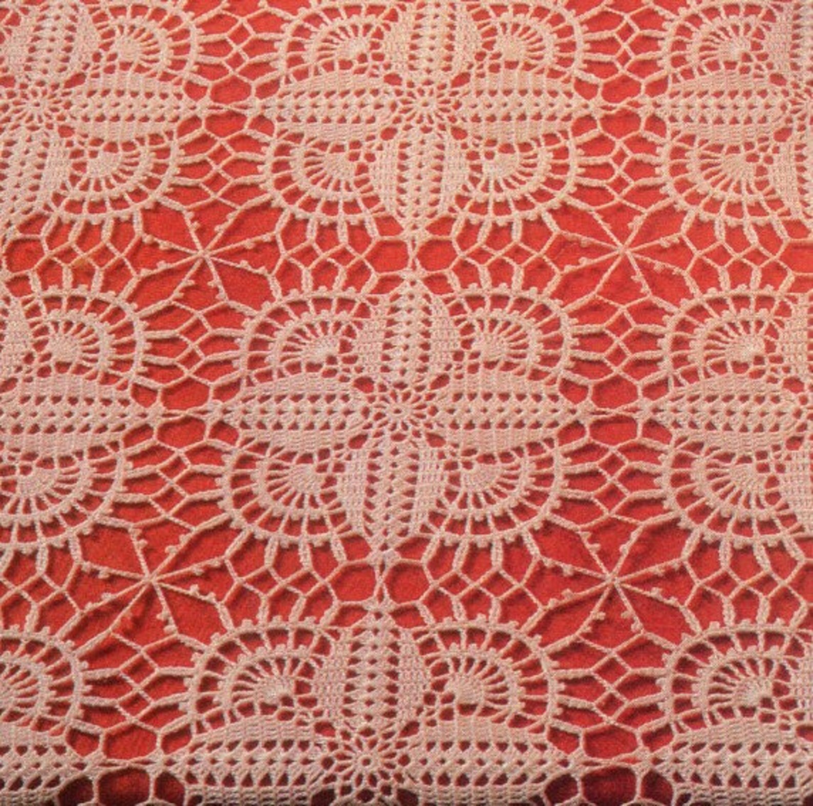 Vintage Crochet Pattern Heirloom Doily Table Runner Motif PDF Instant ...