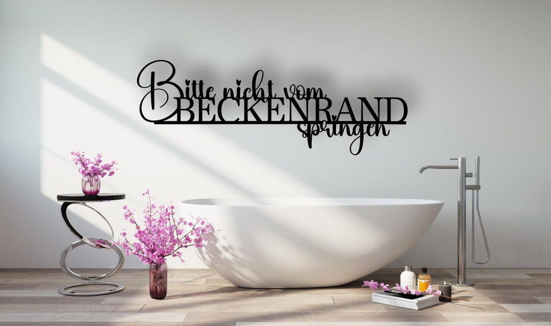 Please Do Not Jump From the Pool Edge | Decoration | Bathroom | Guest ...
