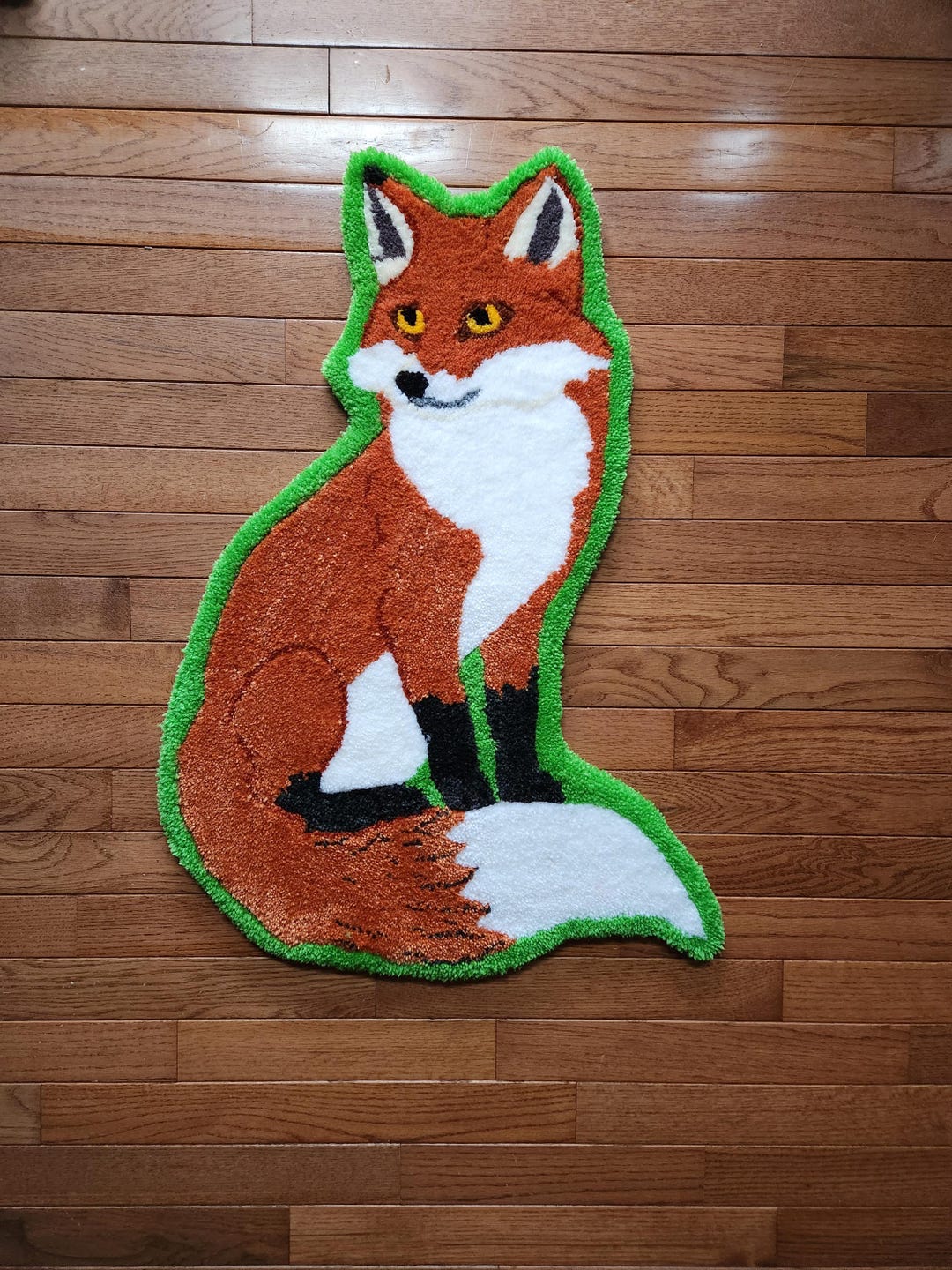 Red Fox -tufted Wall Art - Etsy