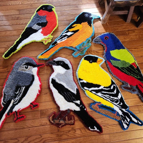 Tufted Rug Art - Etsy