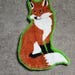 Red Fox -tufted Wall Art - Etsy